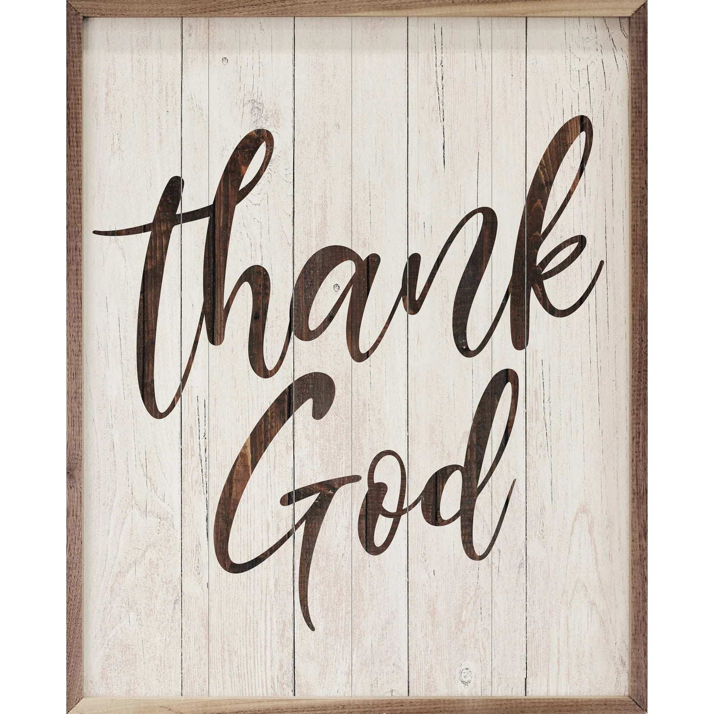 Thank God Wood Sign – Hoity Toity