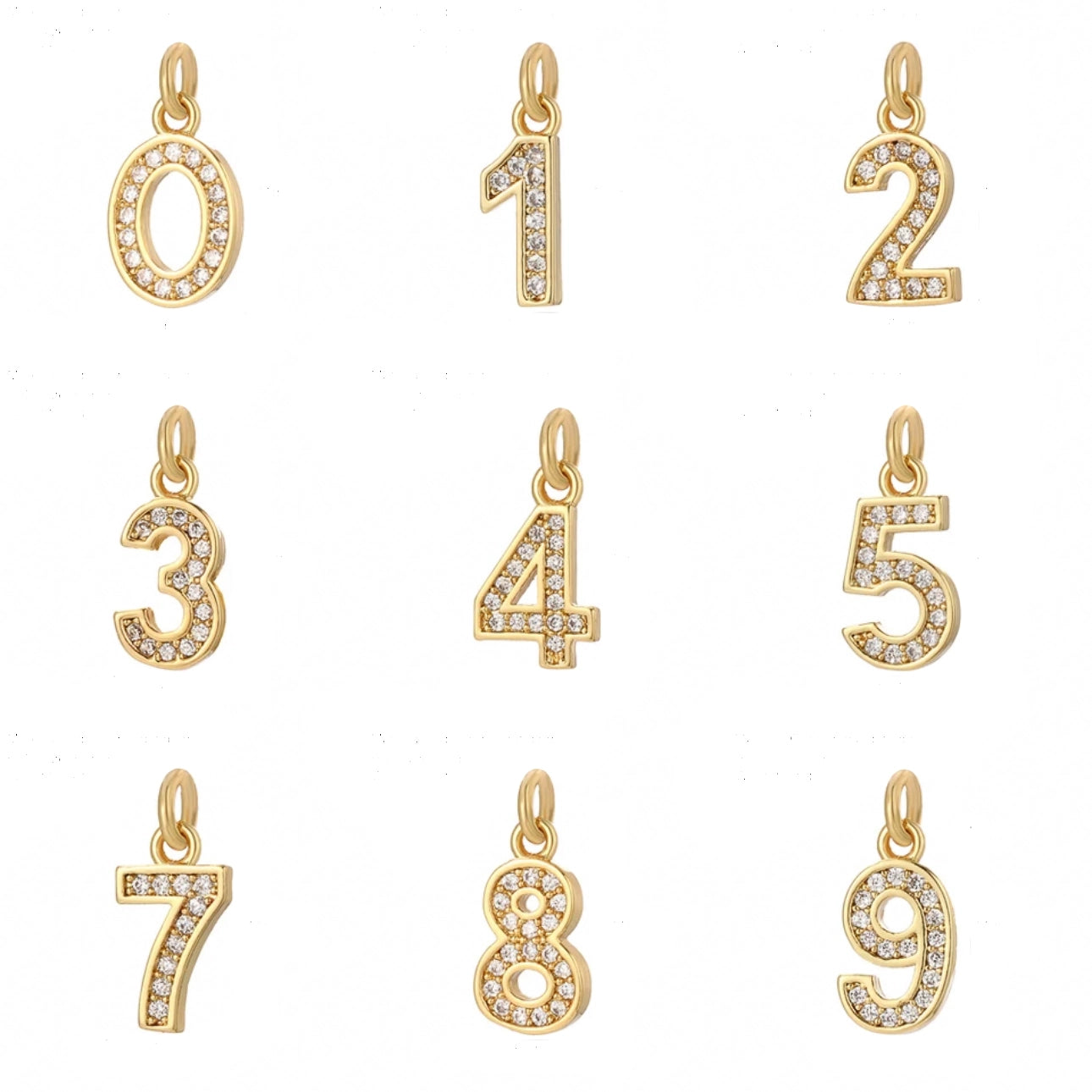 Number Charms – Hoity Toity
